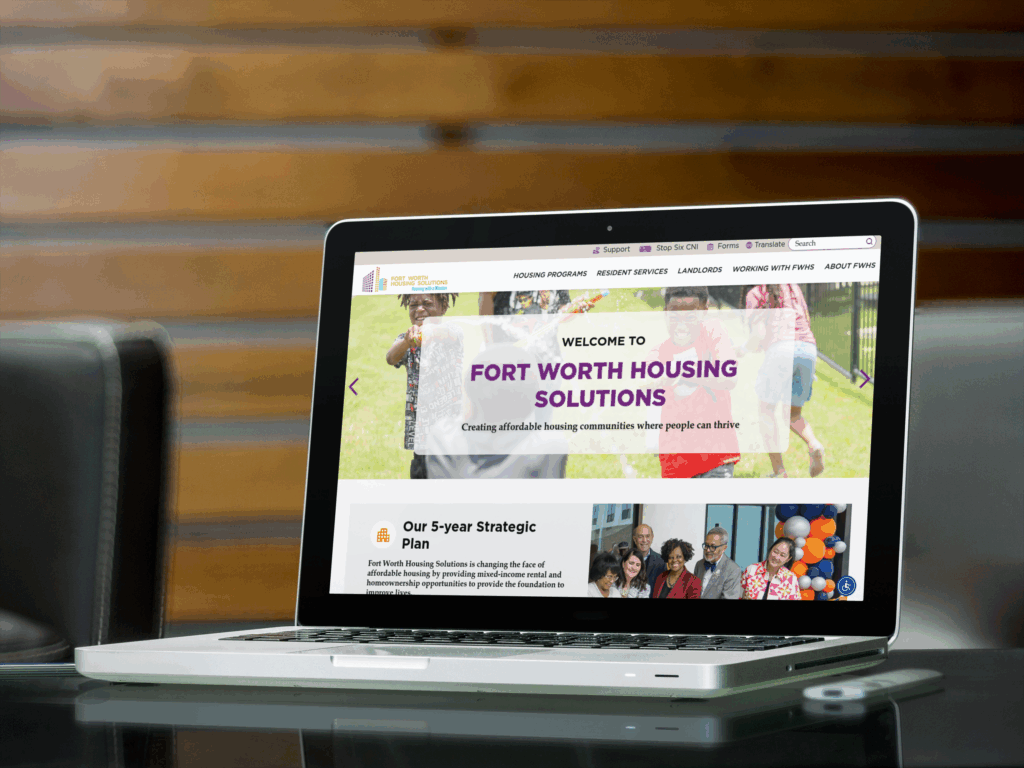 Fort Worth Housing Solutions Launches Modern, Accessible Website ...