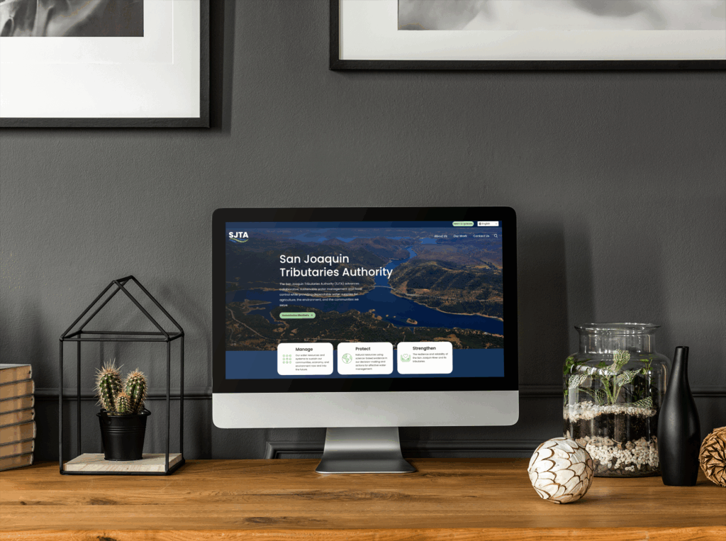 New Website Launch: San Joaquin Tributaries Authority -Planeteria Media
